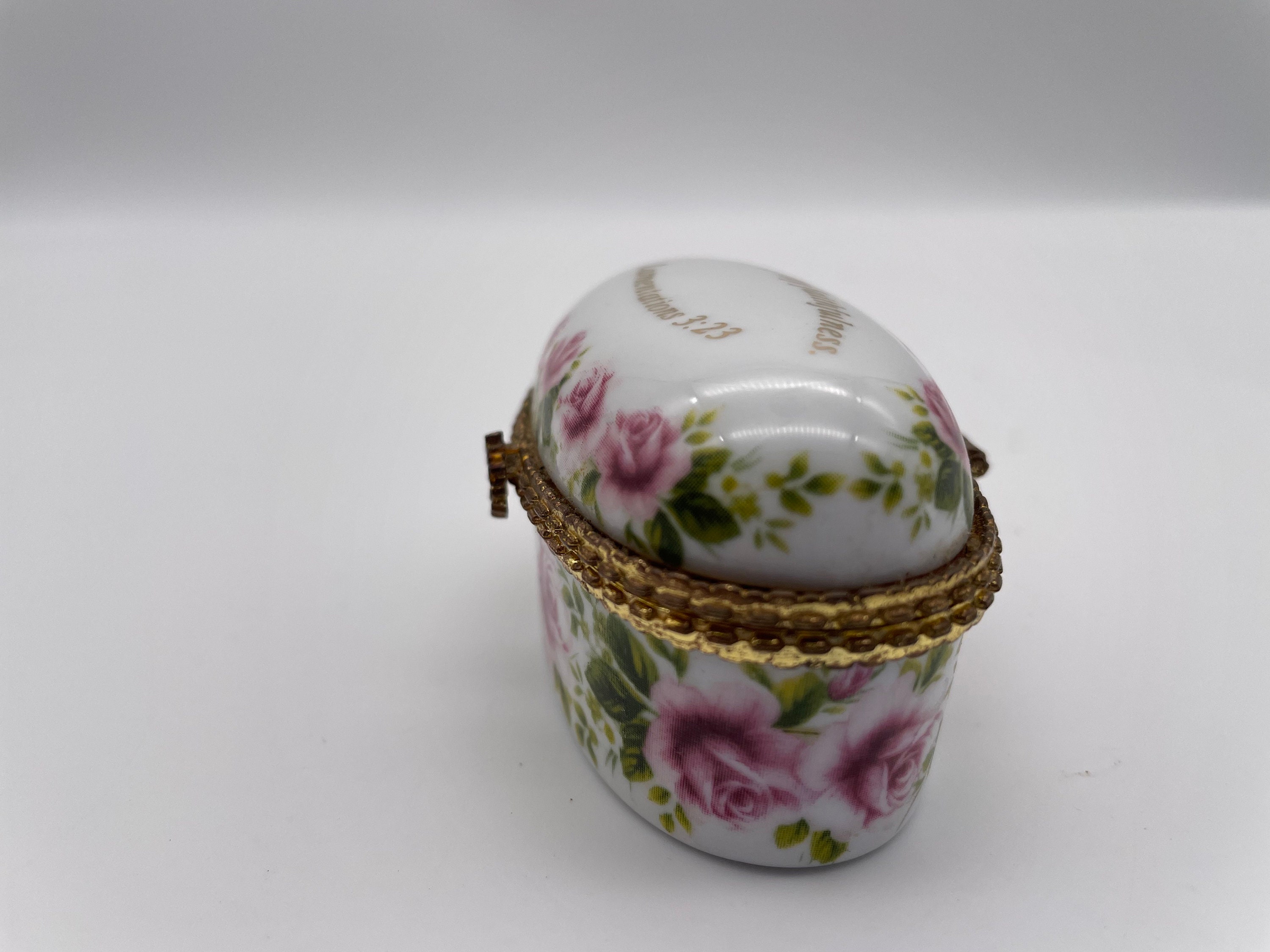 Imperial Porcelain Trinket Box - Etsy
