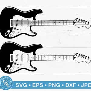Fender Stratocaster Svg, Electric Guitar Svg, Guitar Svg, Music Svg ...
