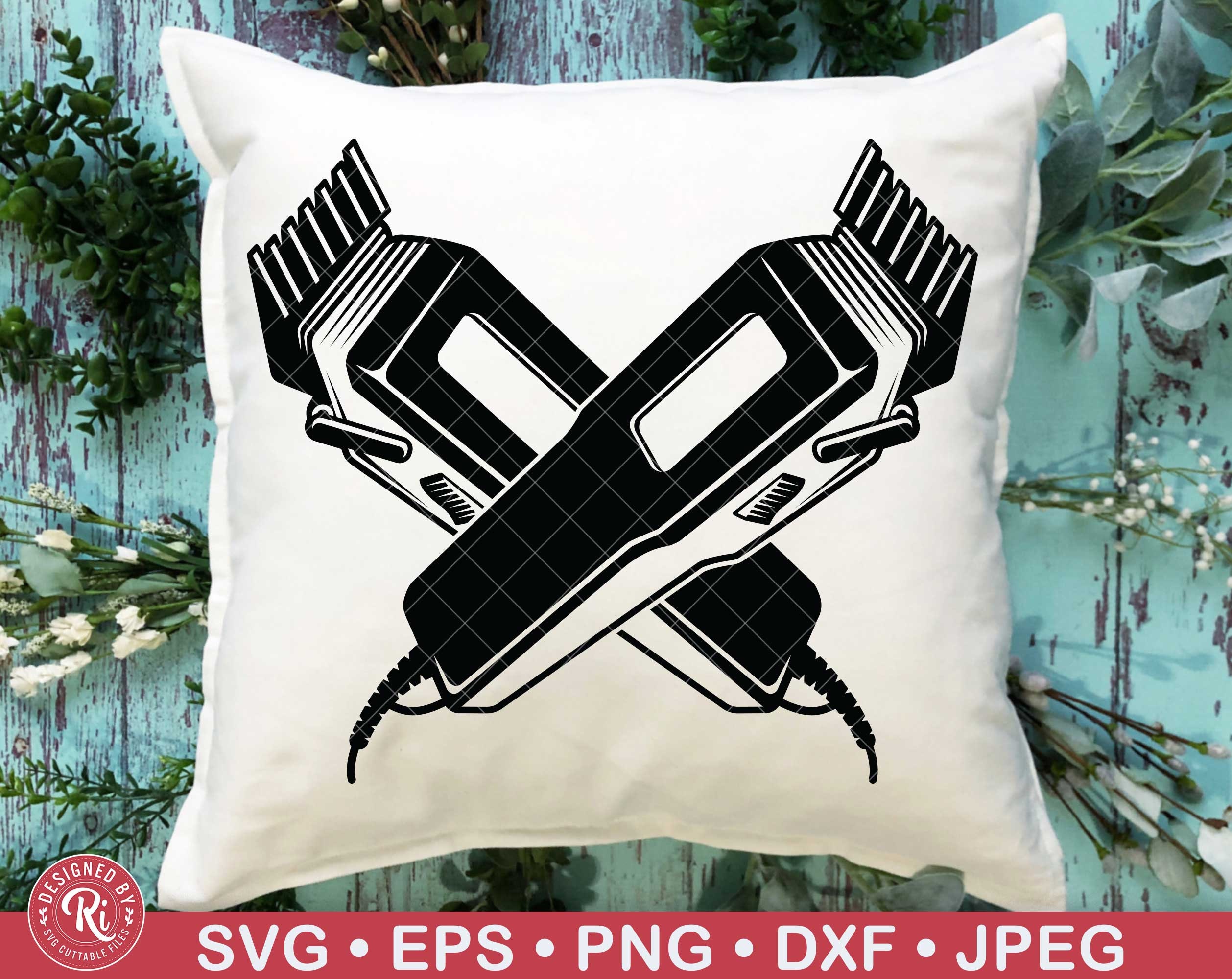 Barber Clippers Svg Barber Shop Hair Stylist Hair Hustler - Etsy