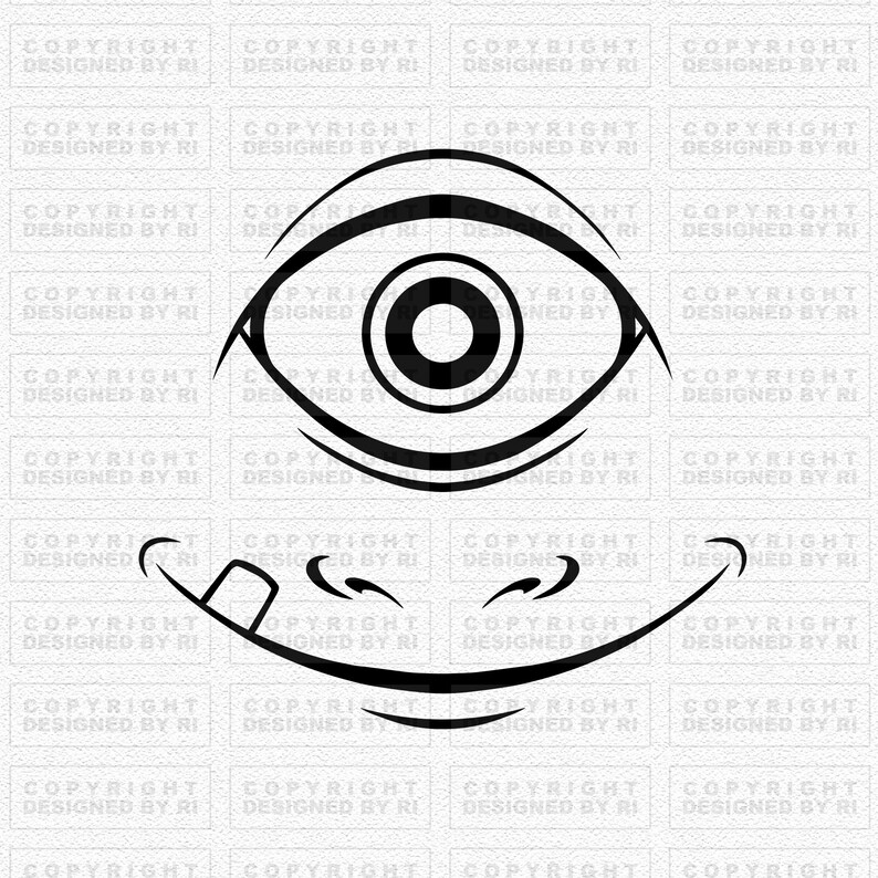 Cyclops Svg Monster Svg Happy Halloween Svg Trick or Treat - Etsy