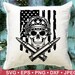 US Skull Soldier With Bullets Svg, Military, US Army, Veteran ...