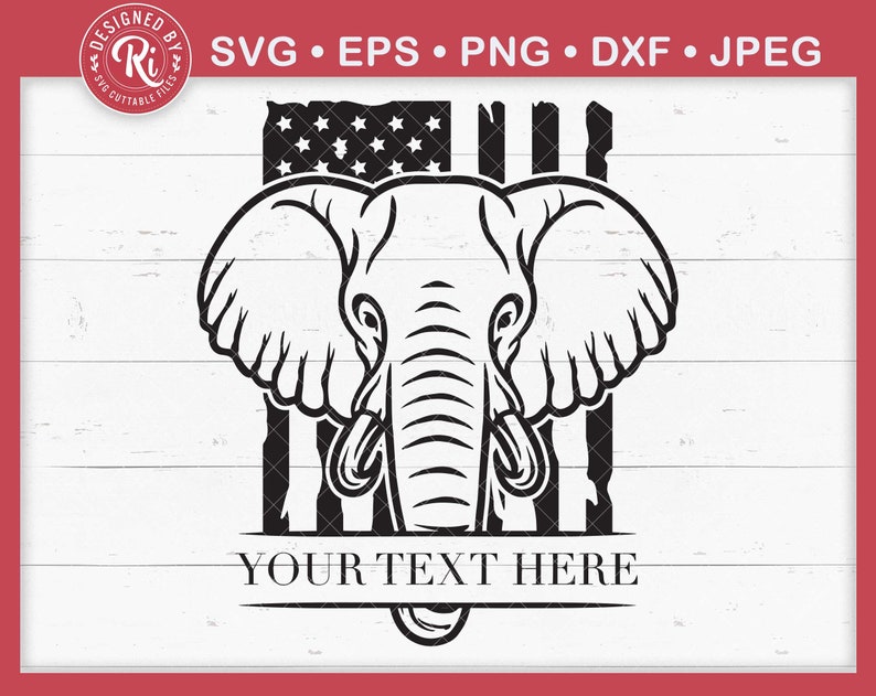 Elephant Monogram Svg Safari Animal Svg African Svg Nature - Etsy