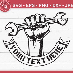Mechanic Monogram Svg, Mechanic Logo Svg, Repair Tools Svg, Wrench Svg ...