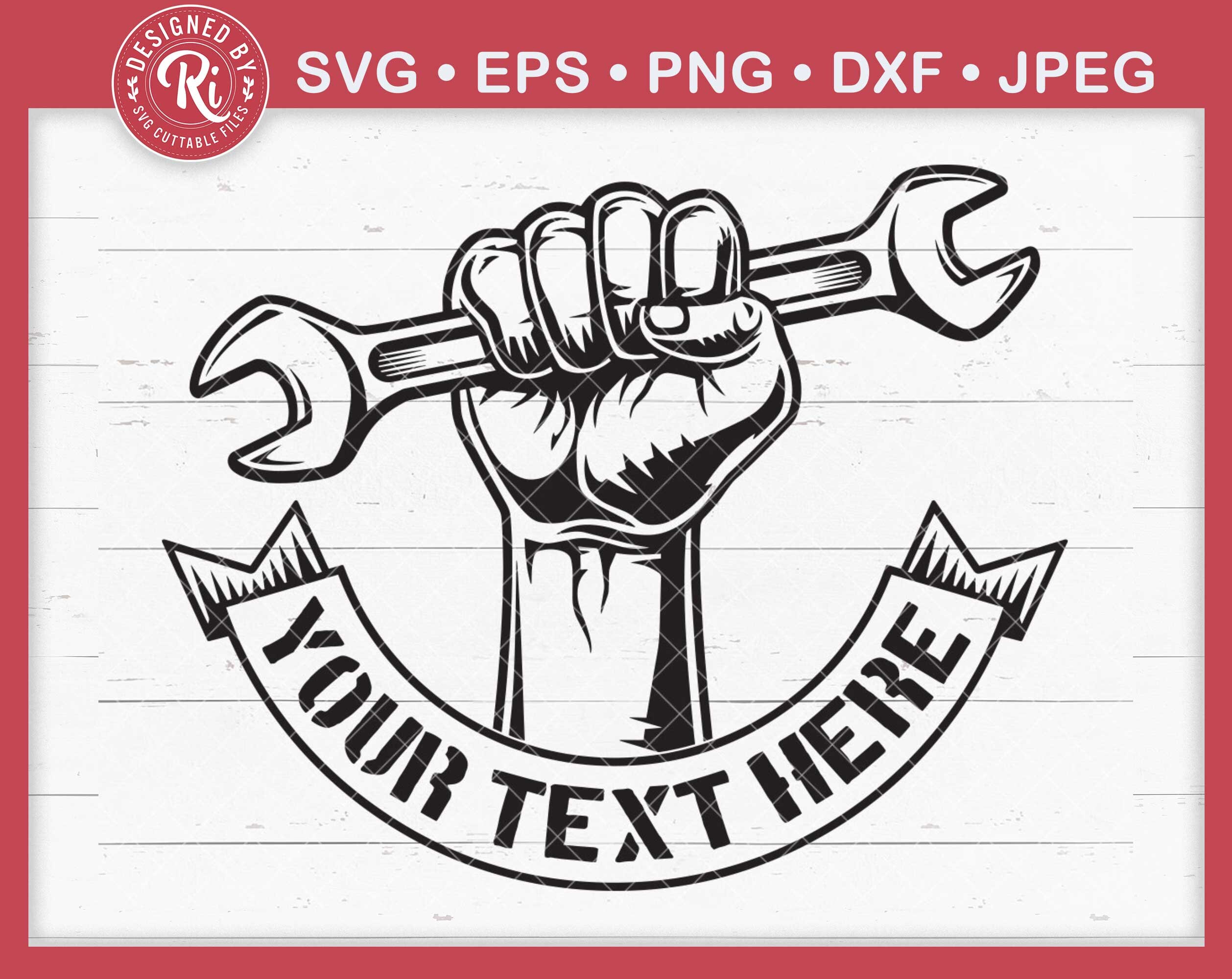 Mechanic Monogram Svg Mechanic Logo Svg Repair Tools Svg - Etsy