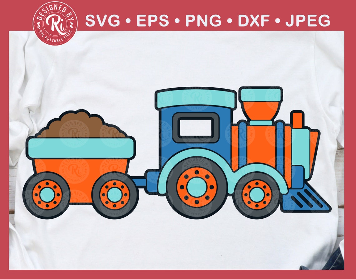 Train Svg Layered Train Svg Train Cars Svg Locomotive Svg - Etsy