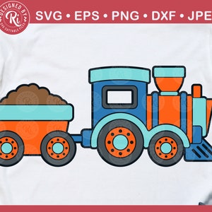 Train Svg, Layered Train Svg, Train Cars Svg, Locomotive Svg, Train ...