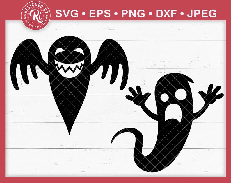 Ghosts Svg Boo Crew Svg Haunted House Svg Halloween Svg | Etsy