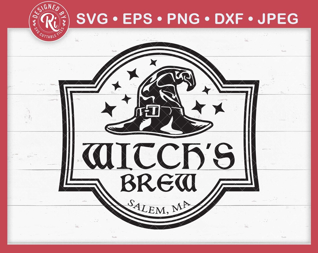Witches Brew Svg, Witch's Brew, Horror, Happy Halloween, Hocus Pocus ...