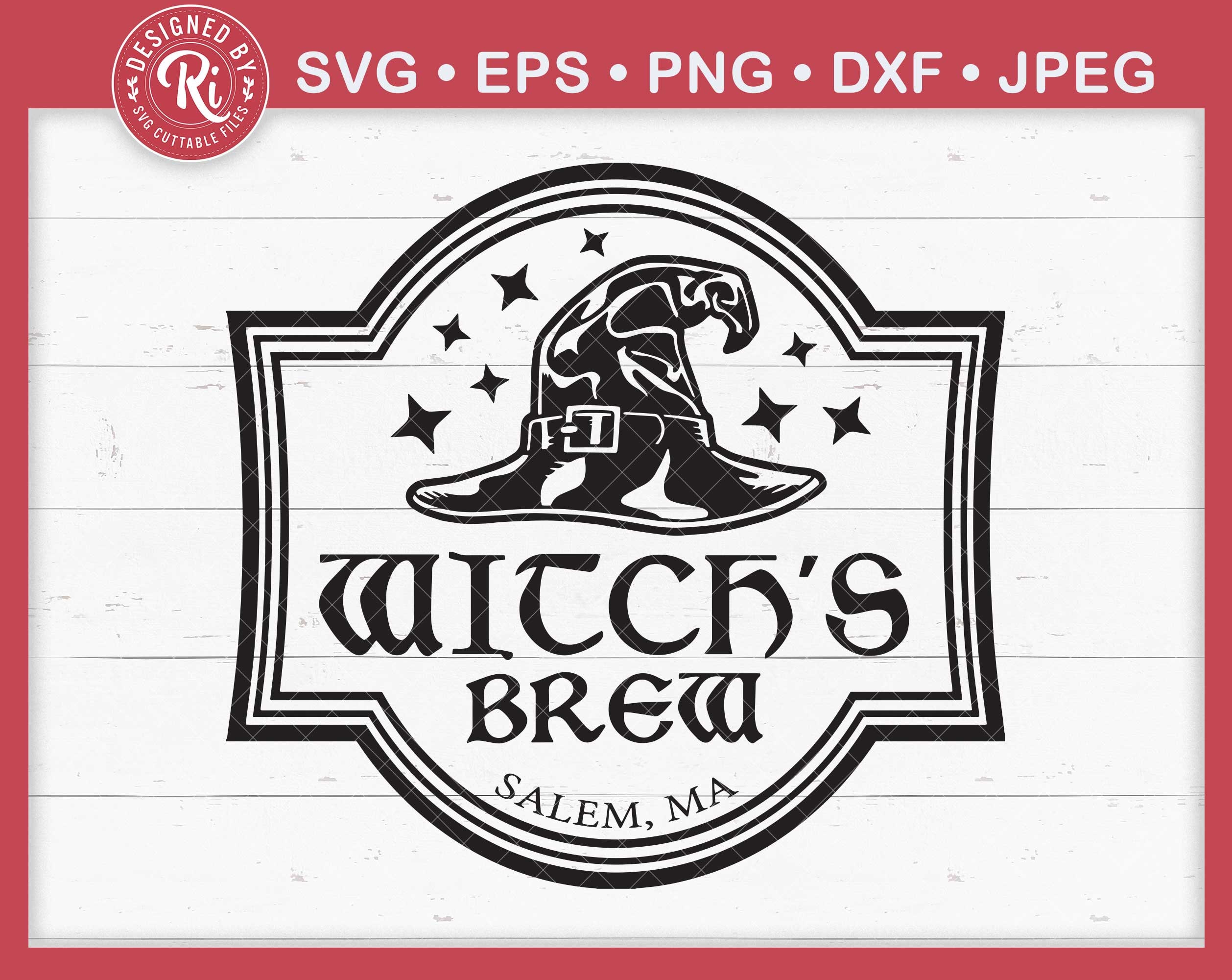 Witches Brew Svg, Witch's Brew, Horror, Happy Halloween, Hocus Pocus ...