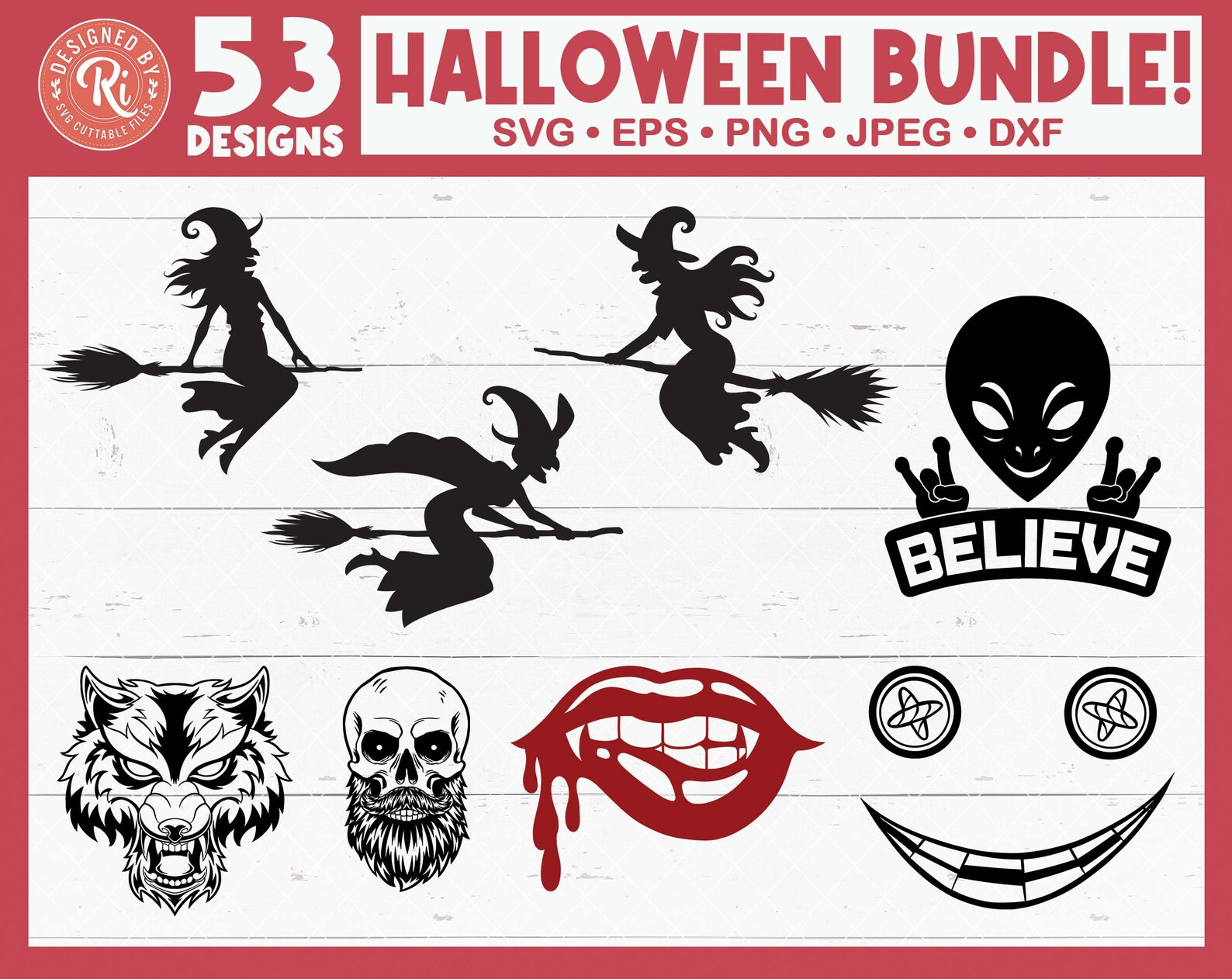 Halloween Svg Bundle Halloween Clipart Bundle Halloween Cut - Etsy