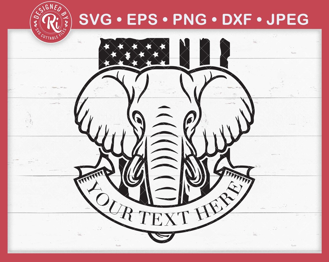 Elephant Monogram Svg Safari Animal Svg African Svg Nature - Etsy