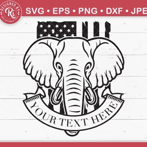 Elephant Monogram Svg, Safari Animal Svg, African Svg, Nature Svg ...