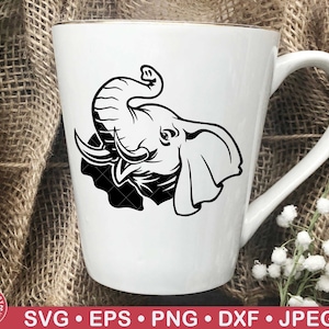 Elephant Head Svg, Elephant Trunk, Safari Animals, Elephant Clipart ...