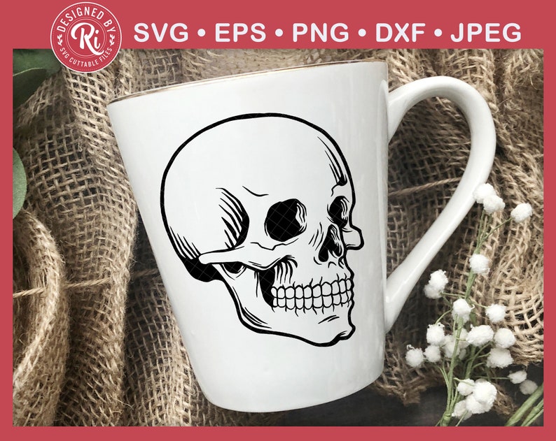 Skull Svg Skull Vector Skull Quarter View Skull Clipart - Etsy