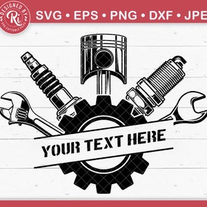Mechanic Tools Monogram, Tool Box Svg, Repair Tools Svg, Mechanic Svg ...