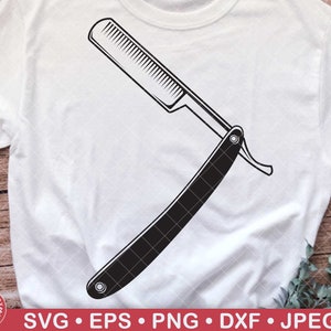 Straight Razor Svg, Hairdresser, Hairstylist, Hair Stylist, Hair Salon ...