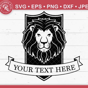 Lion Monogram Svg Lion Logo Svg Safari Animals Svg Lion - Etsy
