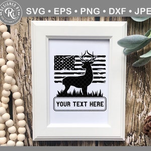 US Deer Silhouette Logo Svg, Deer Welcome Sign, Elk, Reindeer, Safari ...