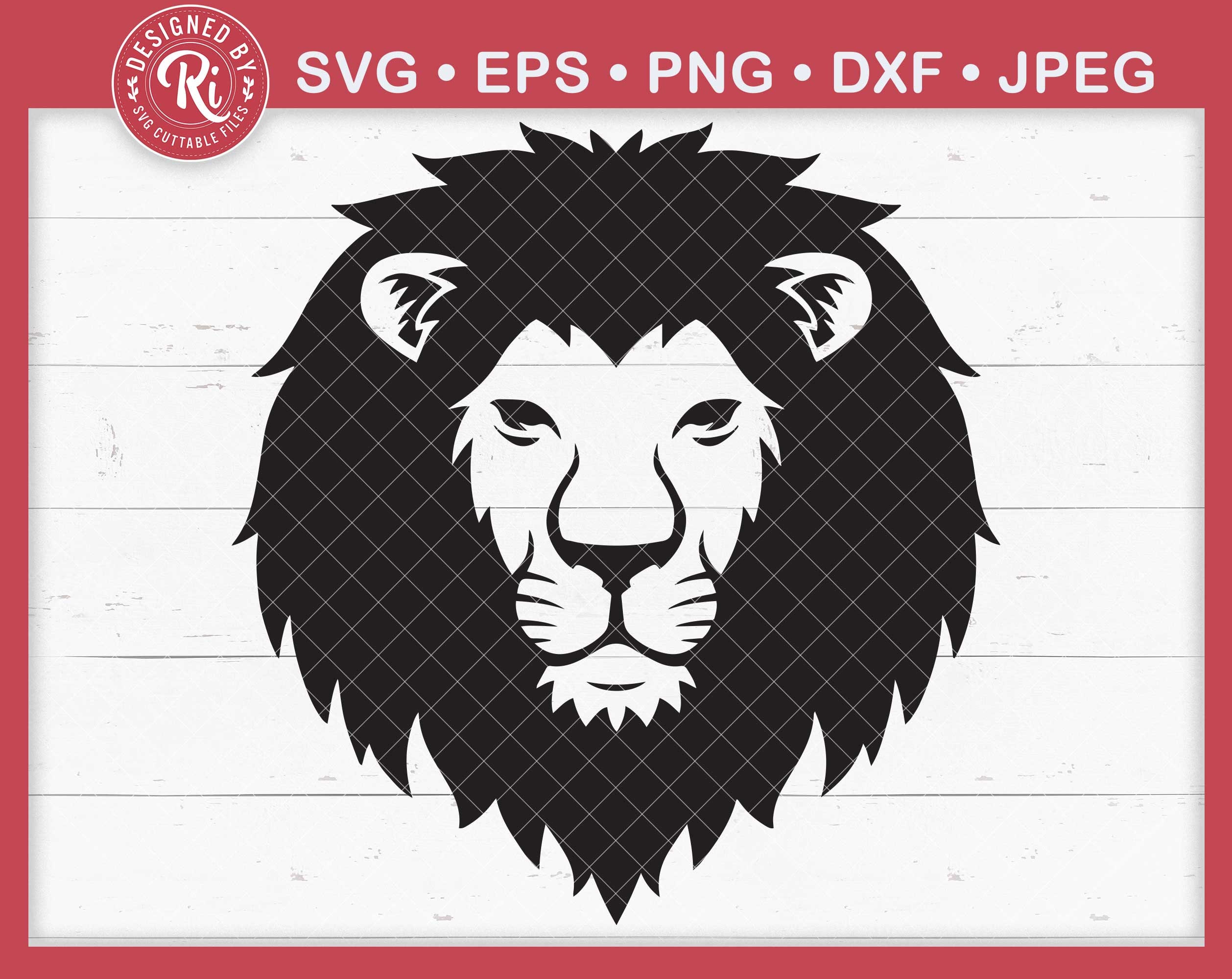 Lion Svg Lion Face Svg Lion Head Svg Lion Cut File Lion - Etsy