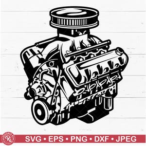 Car Engine Svg, Mechanic Logo, Diesel Svg, Automotive Repair Svg, Car ...