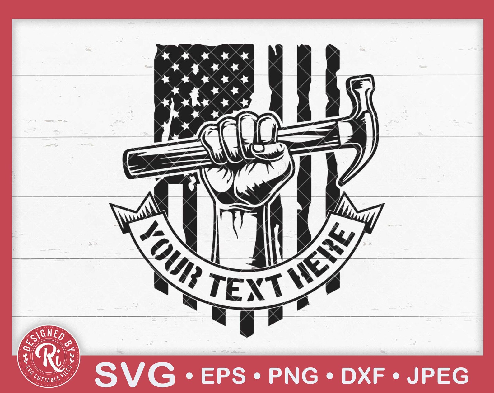 Raised Hammer Monogram Svg Hand Holding Hammer Svg Claw - Etsy