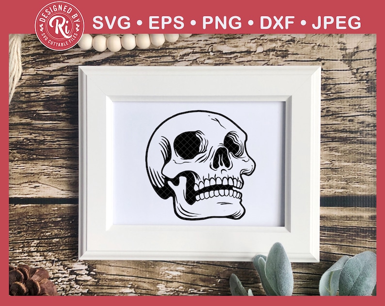 Skull Svg Skull Clipart Skull Head Svg Skull Vector - Etsy