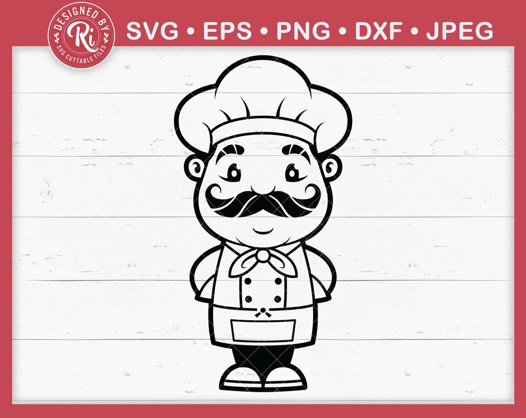 Chef Svg, Cooking Svg, Baking Svg, Kitchen Sign Svg, Chef Logo Svg ...