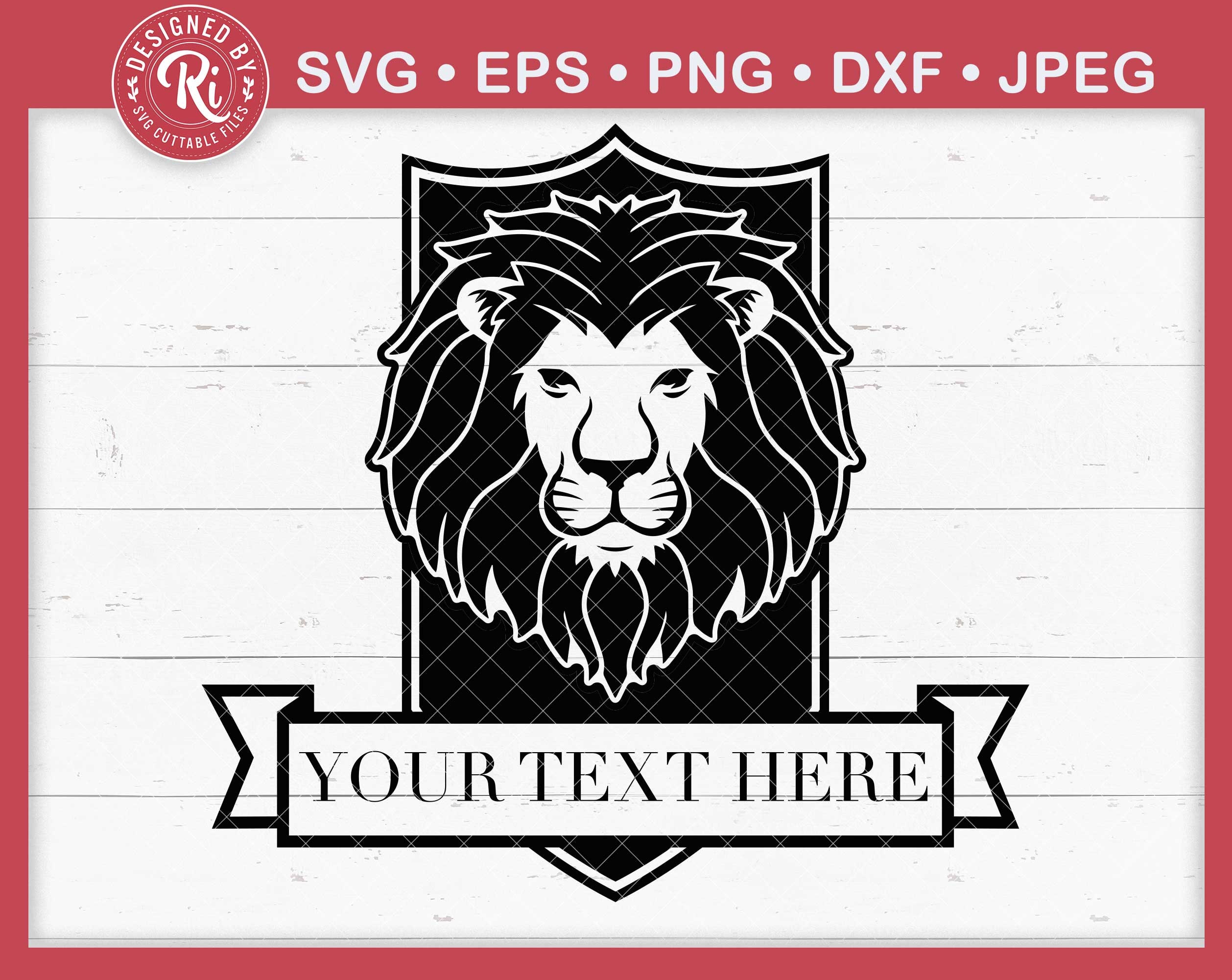 Lion Monogram Svg Lion Logo Svg Safari Animals Svg Lion - Etsy México