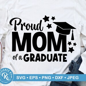 Proud Mom of A Graduate Svg, Senior Mom Svg, Graduation Svg, Mom of A ...