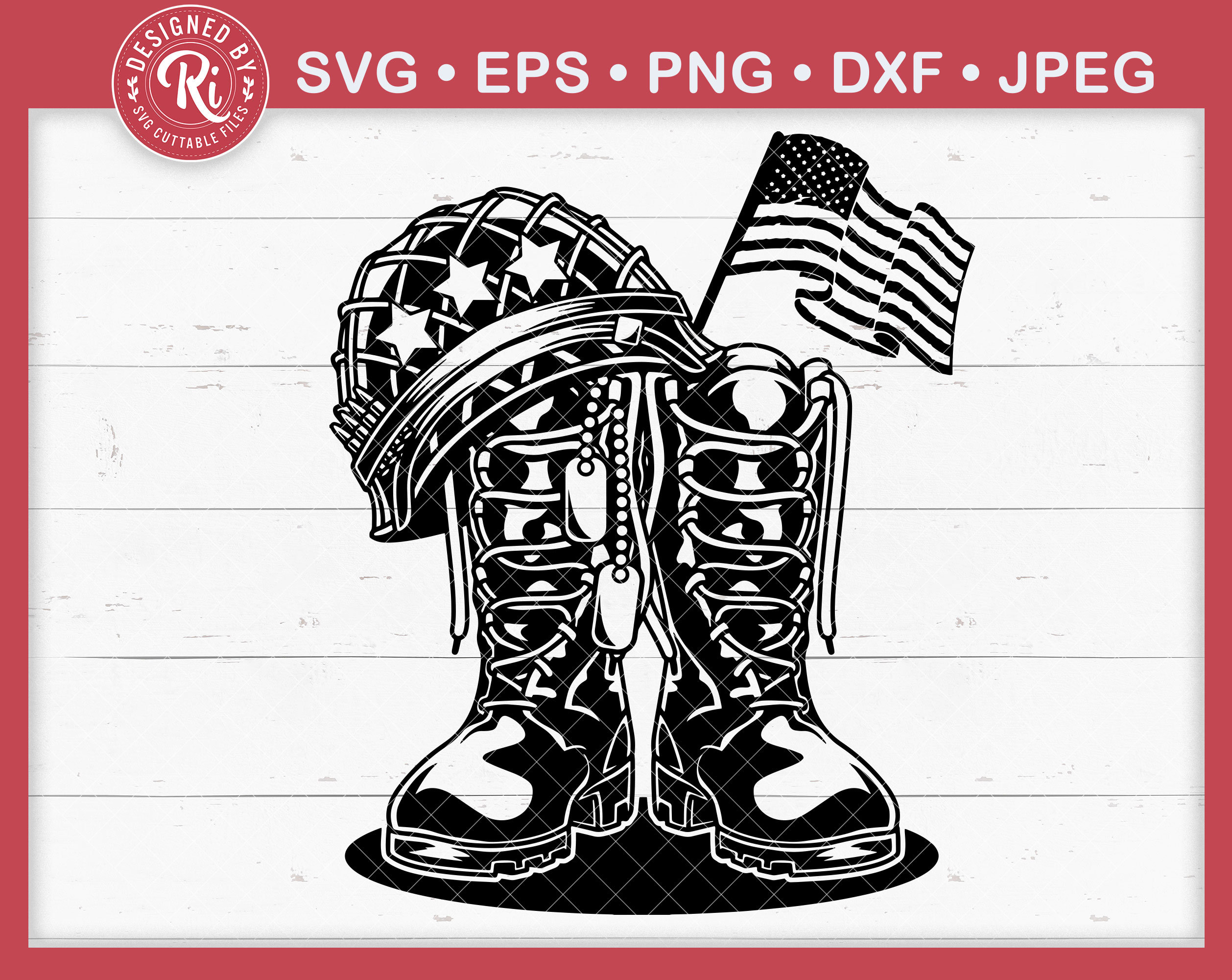 US Combat Boots Svg Army Boots Svg Combat Boots With Dog - Etsy