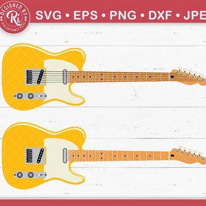 Fender Telecaster Svg, Electric Guitar Svg, Guitar Svg, Music Svg, Rock ...