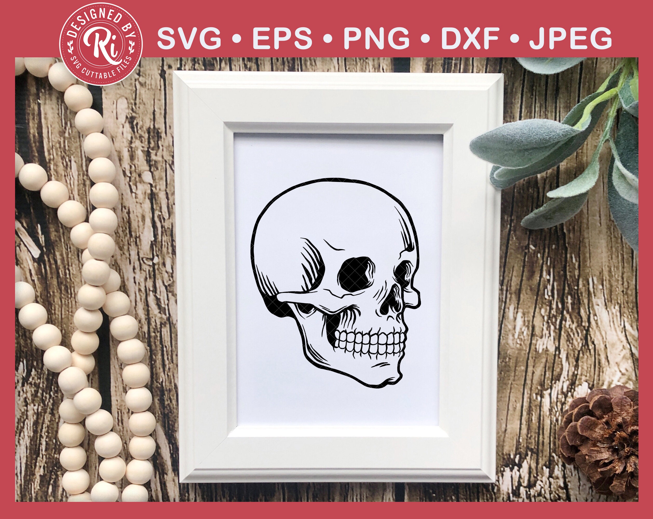 Skull Svg Skull Vector Skull Quarter View Skull Clipart - Etsy