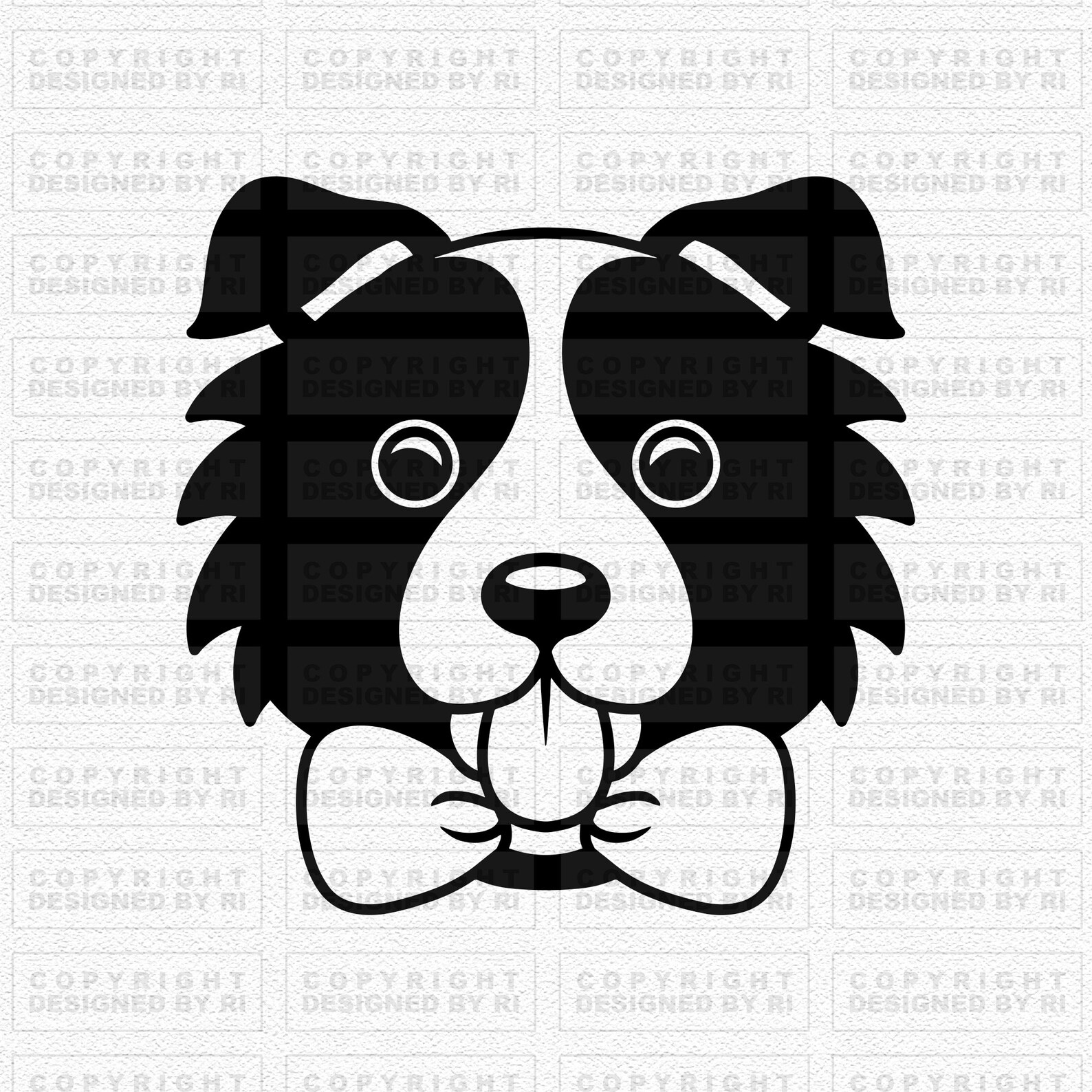 Cute Dog Svg Dog Clipart Dog Face Svg Funny Dog Svg Puppy - Etsy