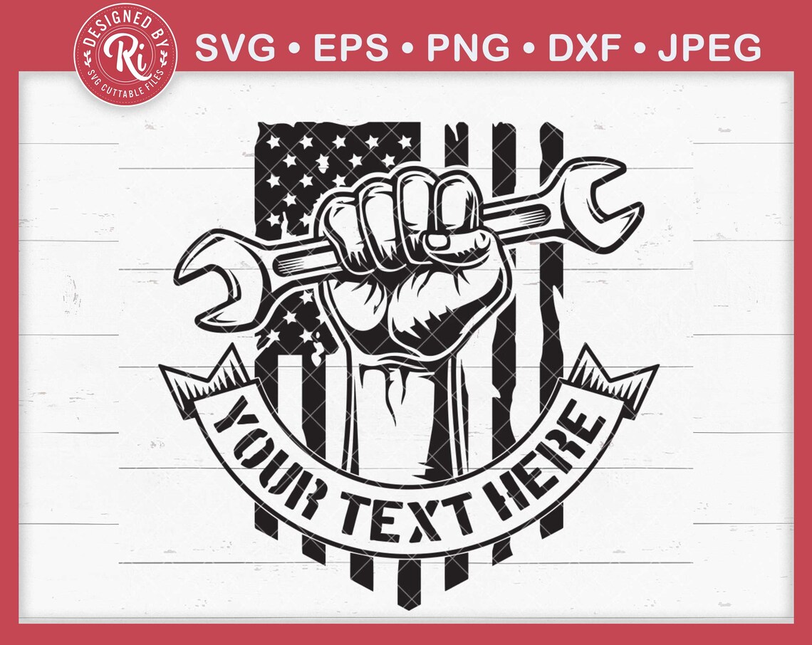 US Mechanic Monogram Svg Logo Handyman Plumber Tools - Etsy