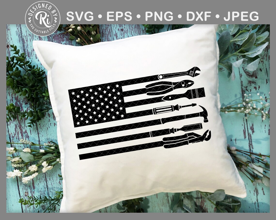 US Flag Tools Svg Tools Svg Patriot Svg American Flag Svg - Etsy
