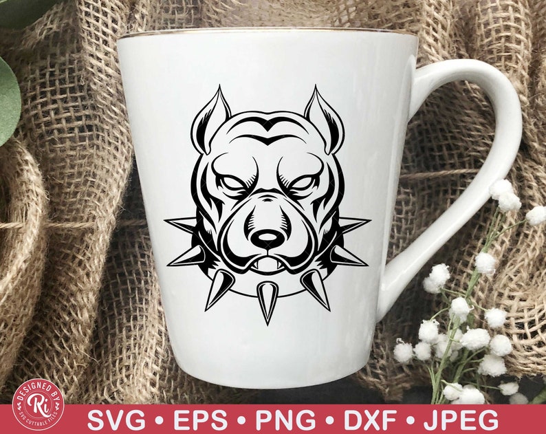 Pitbull Svg Pitbull Dad Pitbull Logo Pitbull Mom Canine - Etsy