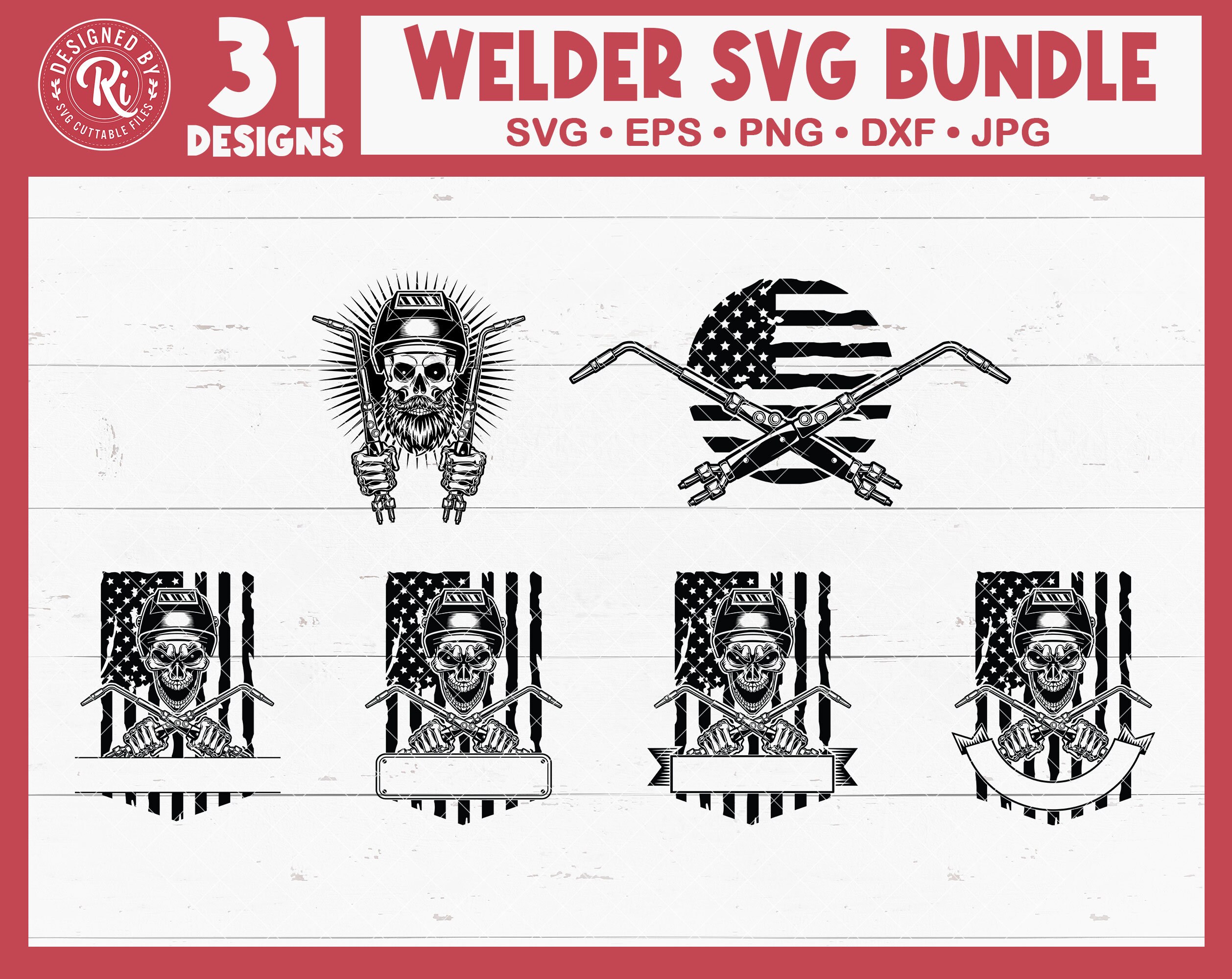 Welder SVG Bundle, Skull Welder Svg, Welding Svg, Welding Torch Svg ...