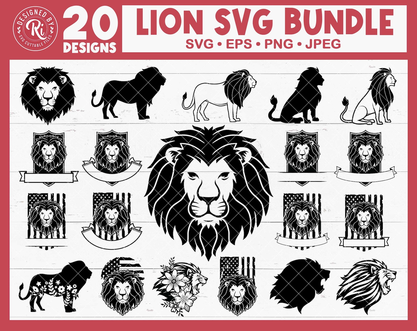 Lion Svg Bundle Lion Monogram Svg Lion Face Svg Leo Svg - Etsy