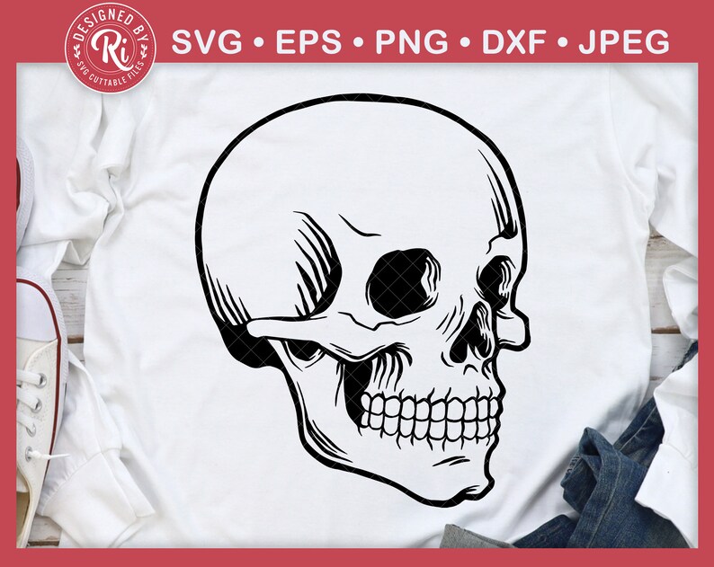 Skull Svg Skull Vector Skull Quarter View Skull Clipart - Etsy