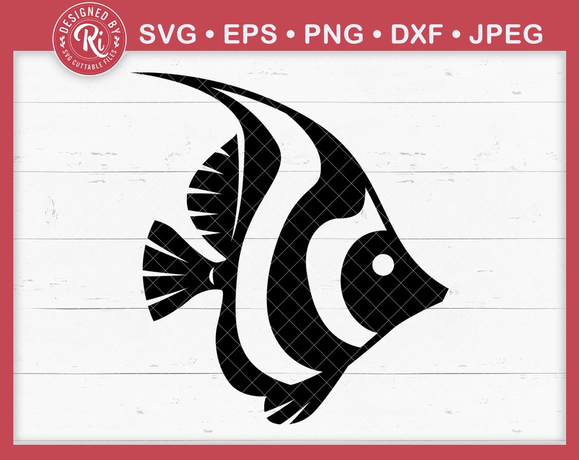 Fish Svg Fish Silhouettes Svg Aquarium Svg Ocean Svg - Etsy