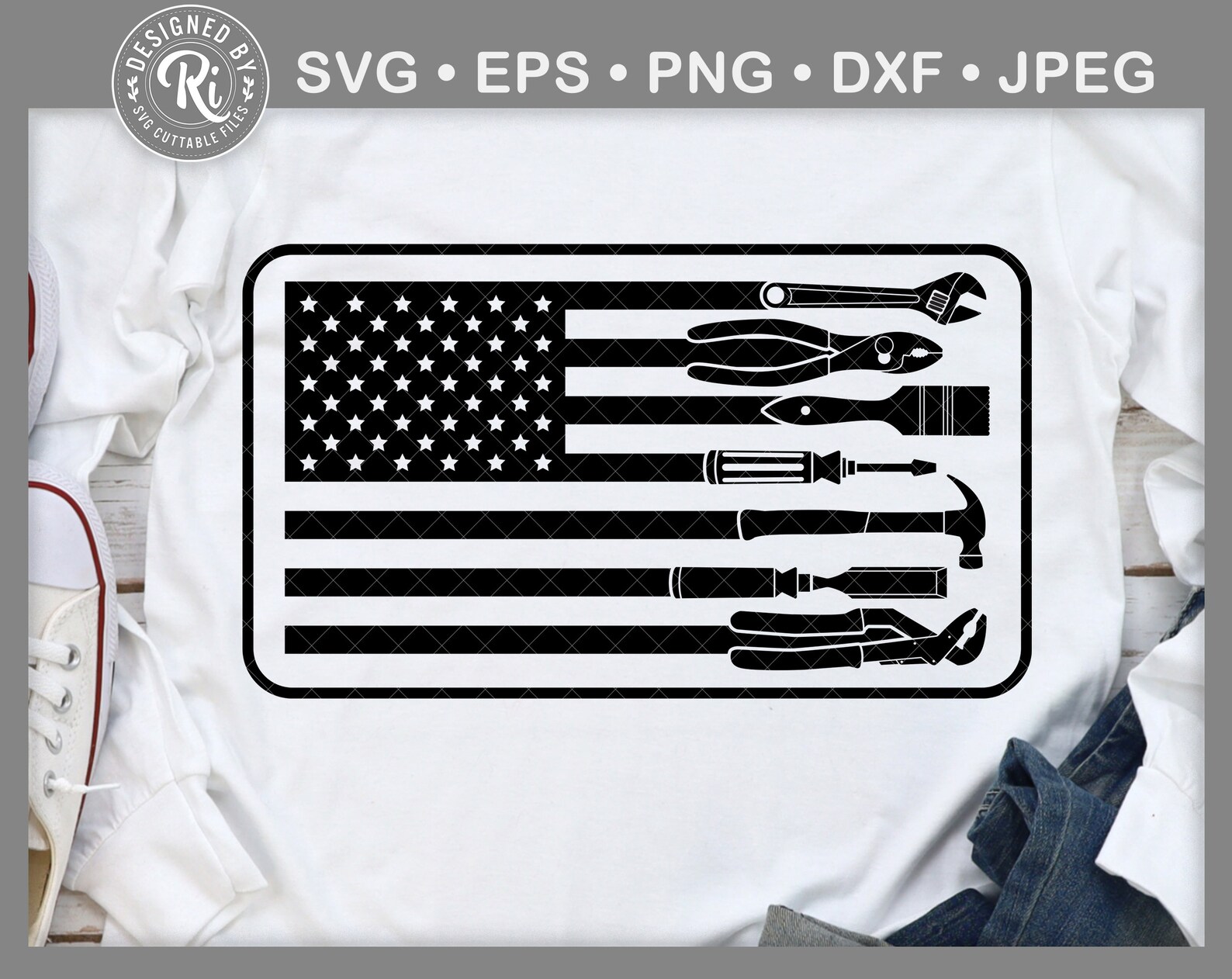 US Flag Tools Svg Tools Svg Patriot Svg American Flag Svg - Etsy