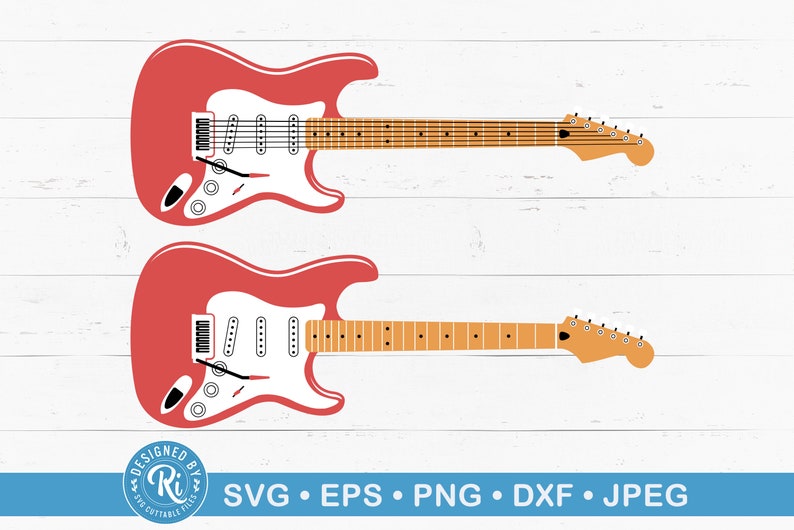 Fender Stratocaster Svg Electric Guitar Svg Guitar Svg | Etsy