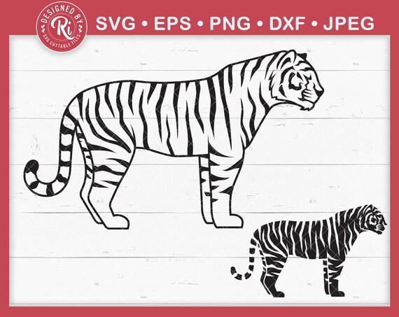 Tiger Svg Tiger Sticker Tiger Face Svg Tigers Png Tiger | Etsy