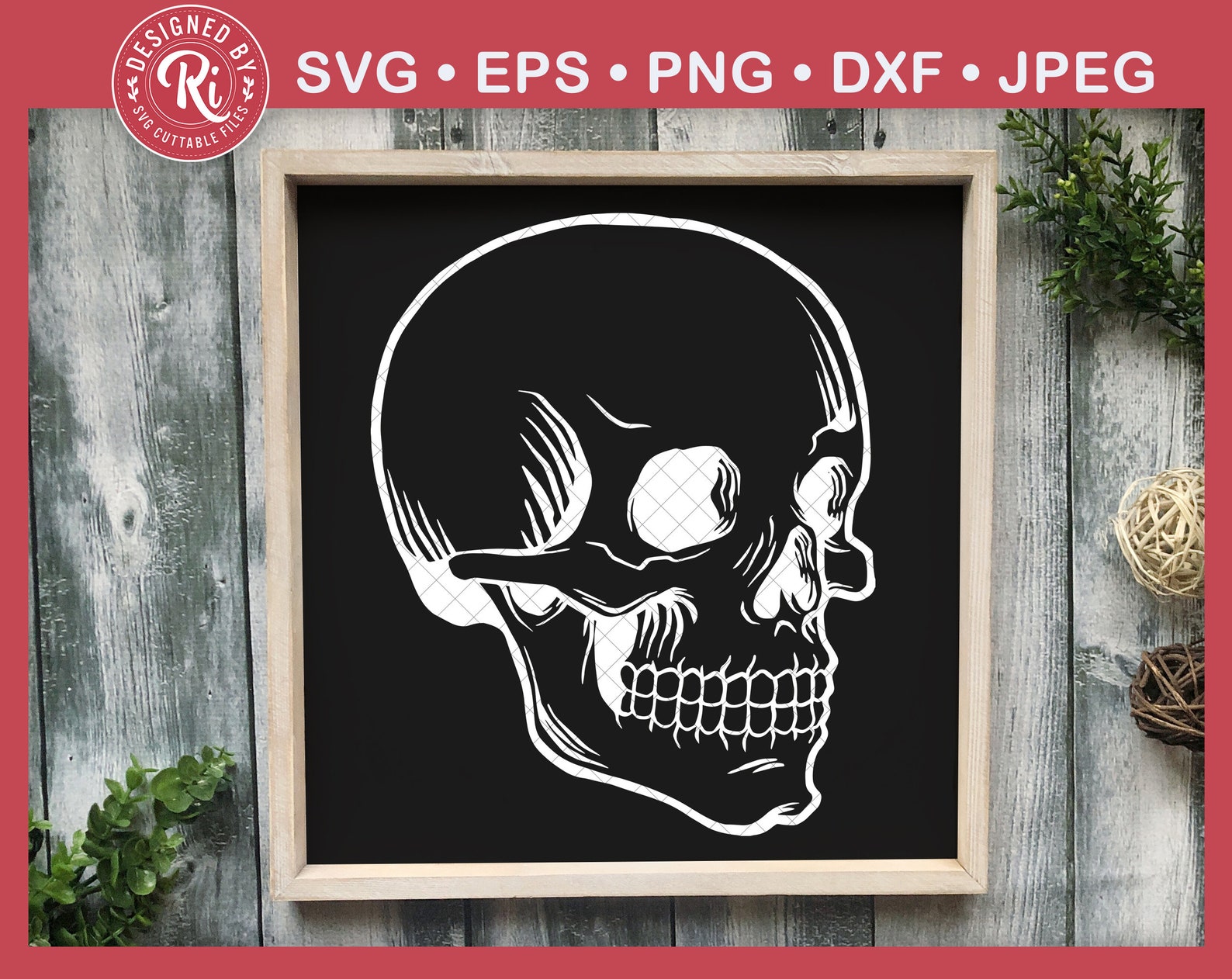 Skull Svg, Skull Vector, Skull Quarter View, Skull Clipart, Skull Head ...