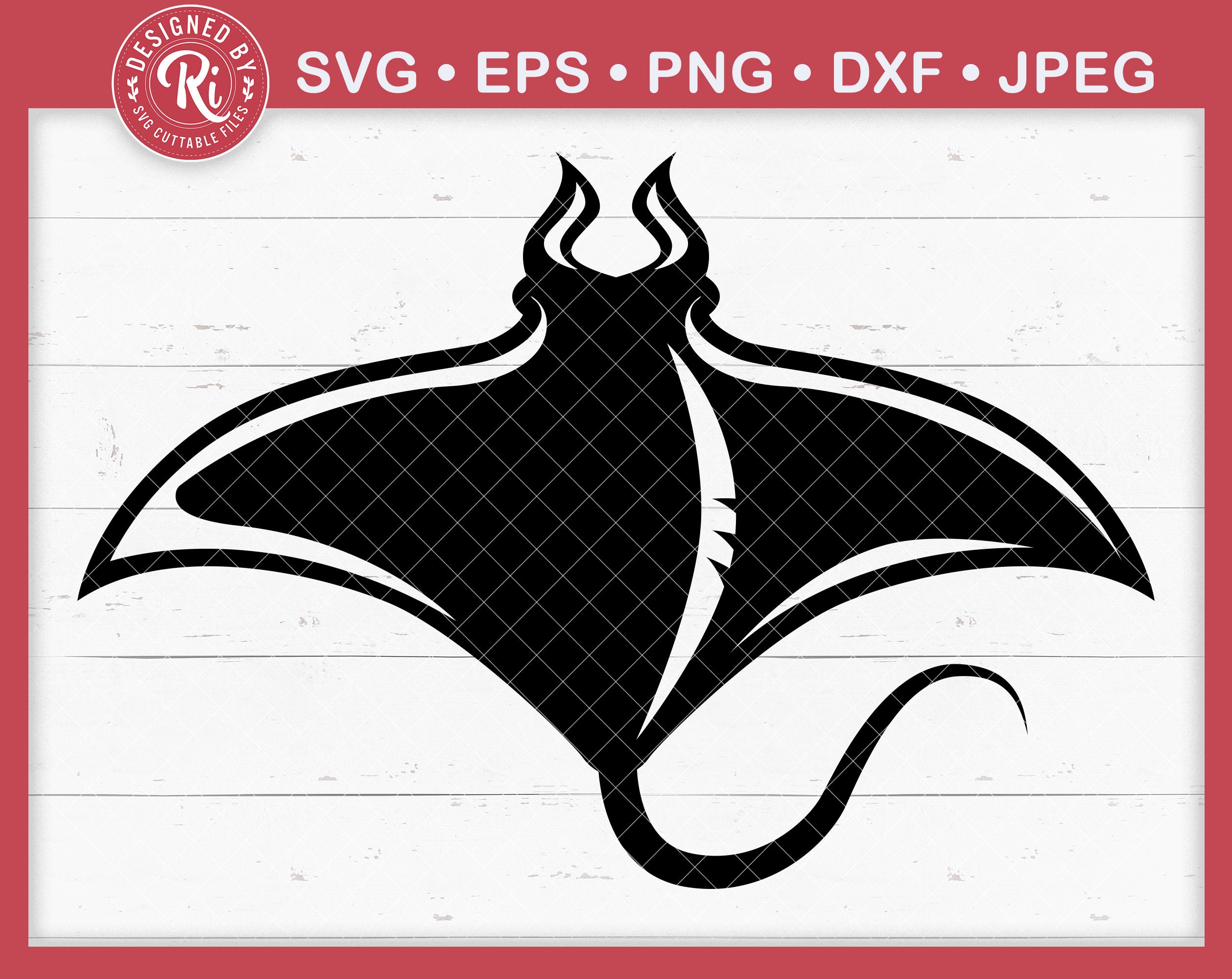 Sharks Svg Bundle, Hammerhead, Manta Ray, Great White Shark, Ocean ...
