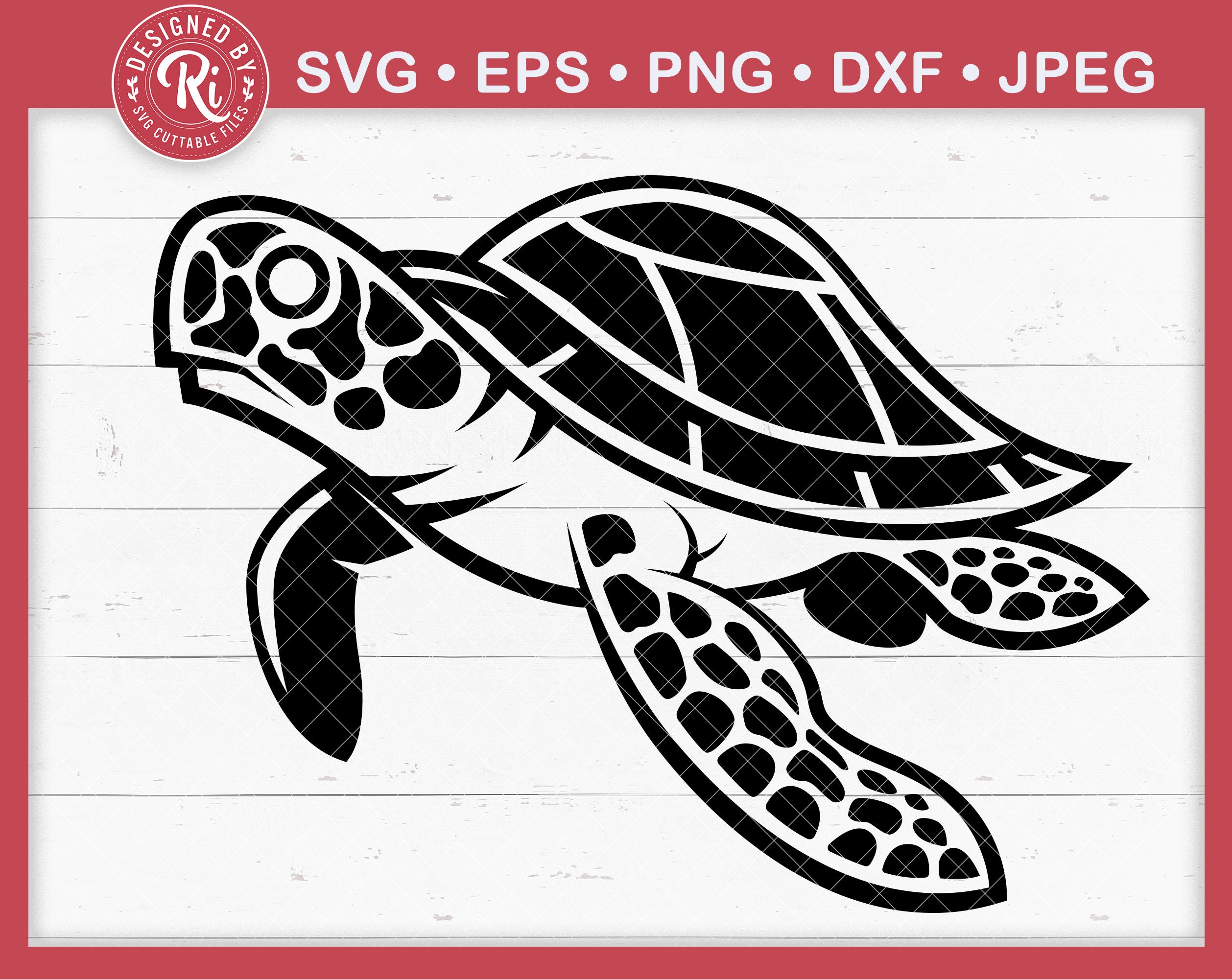 Ocean Creatures Svg Bundle Sea Creatures SVG Bundle Turtle | Etsy