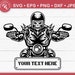 Motorcycle Monogram Svg, Skull Motorcycle Svg, Bike Svg, Motorcycle ...