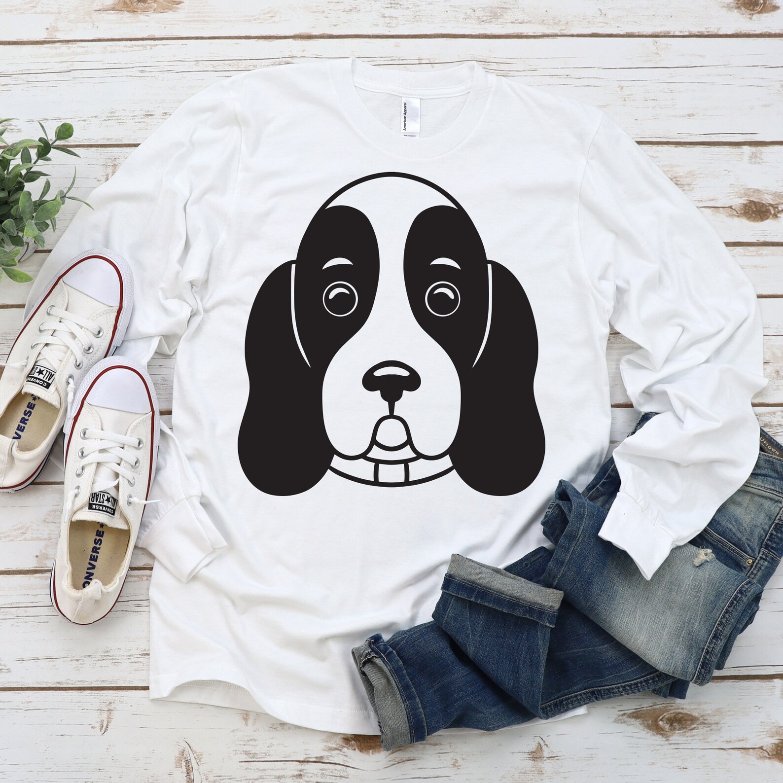 Basset Hound Svg Hound Svg Svg Dog Dog Svg Files Dog Dad - Etsy