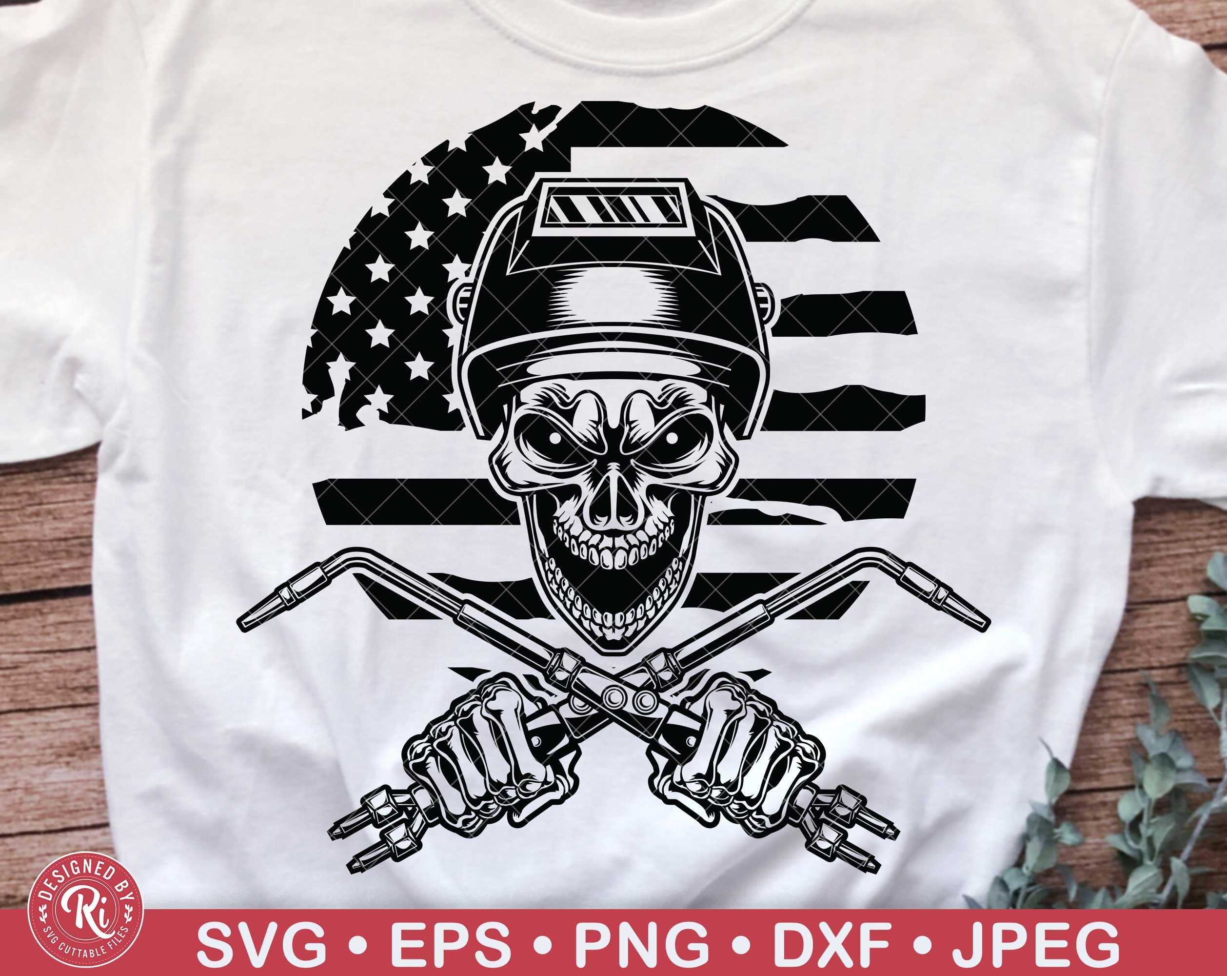 Skull Welder USA Flag Svg Welder Skull Welding Welder - Etsy UK