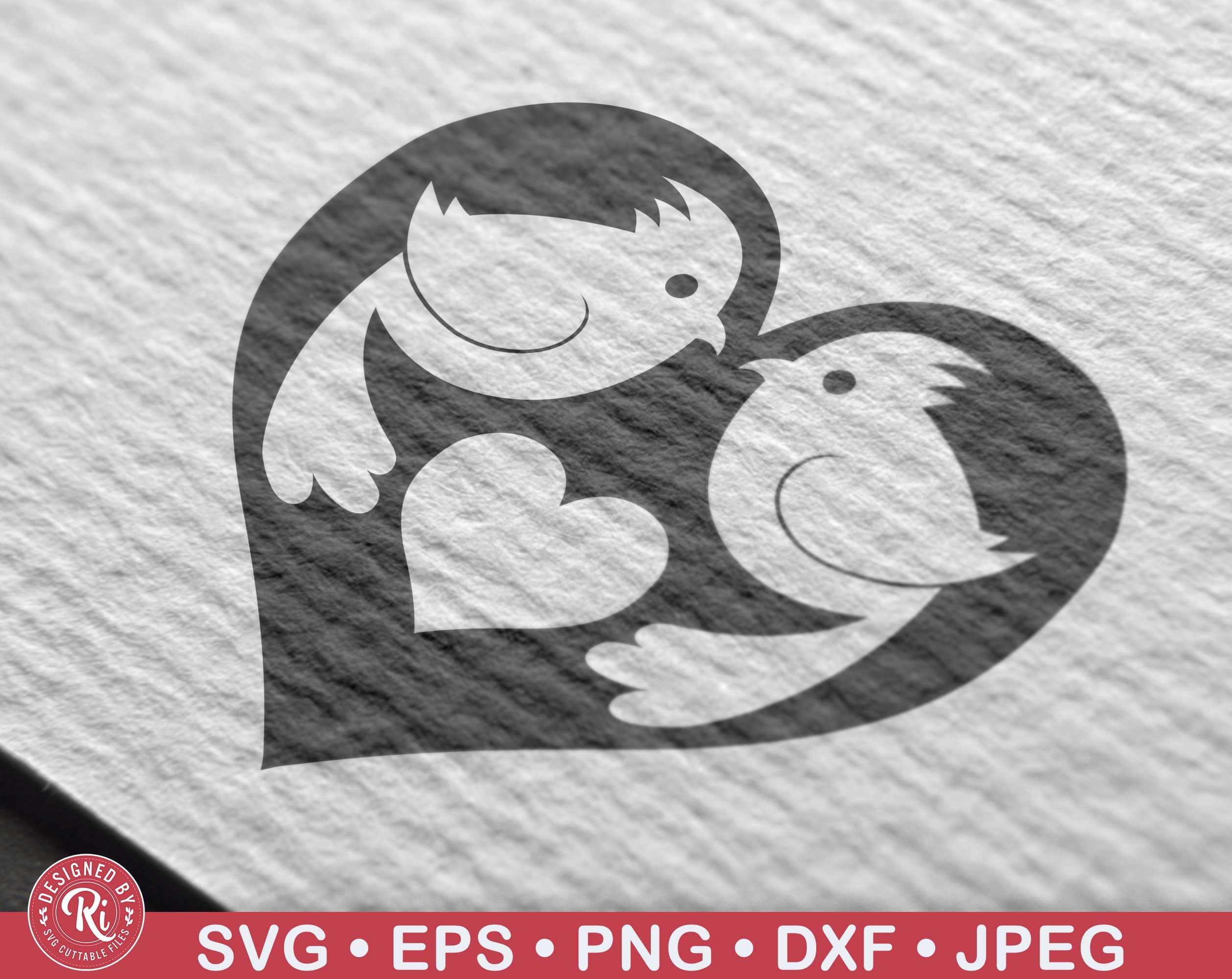 Love Birds Svg Valentines Day Wedding Couples I Love You - Etsy